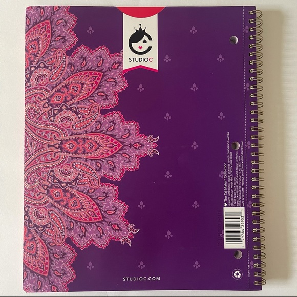 Carolina Pad | Office | Studio C The Taj Mahal Subject Spiral Notebook ...